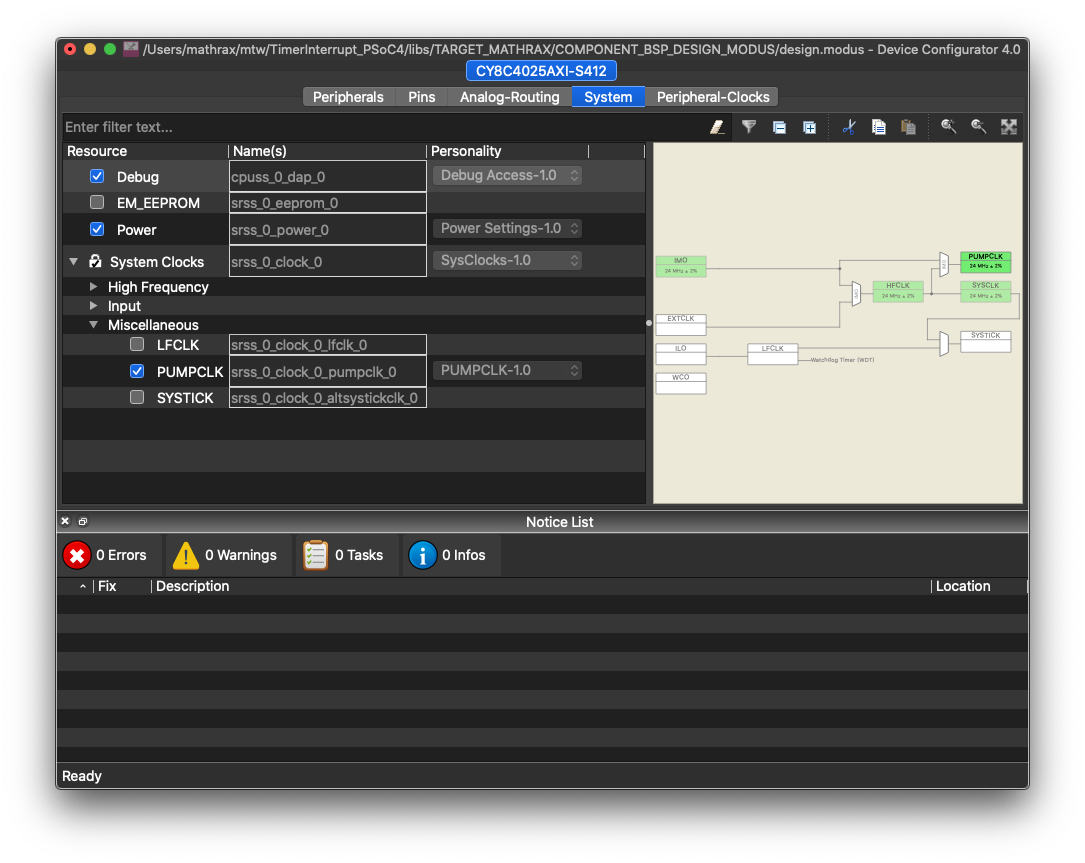 PSoC4 : Timer Interrupt – MATHRAX